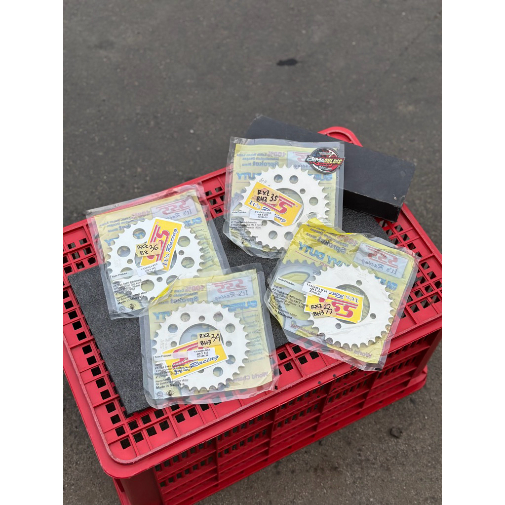 Jual Gear Gir Belakang SSS TRIPLE S 428 33 34 35 36 Yamaha RXZ King MX ...