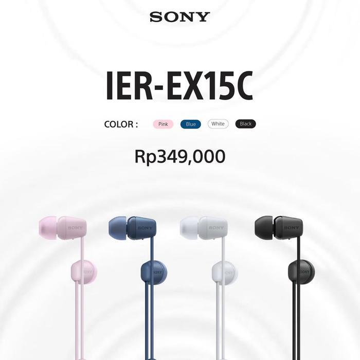 Jual Sony IER-EX15C Earphone Cable with USB Type C Connector EX15C High ...