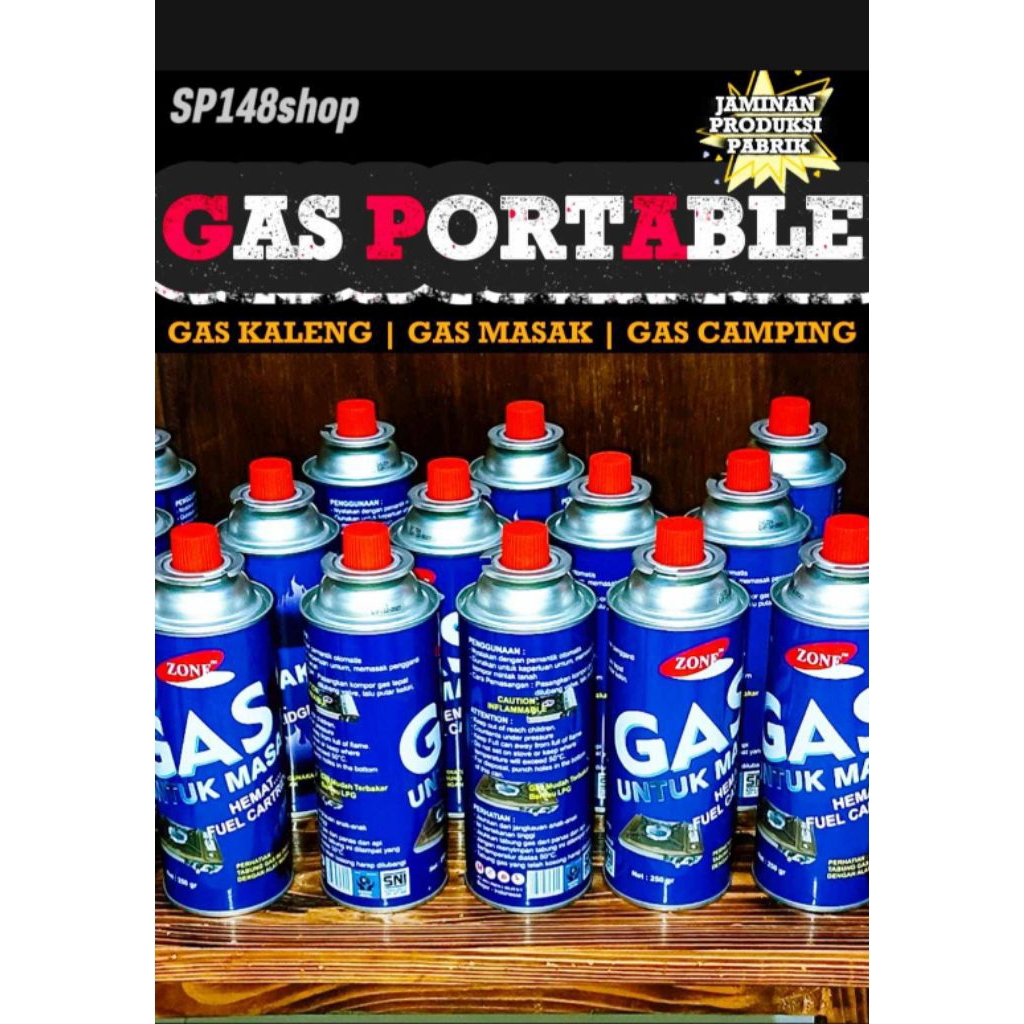 Jual gas kecil / gas mini untuk keperluan kompor portable dll 3 PCS /Hi ...