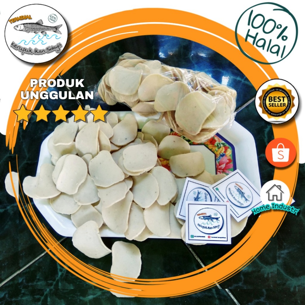 Jual 1 Ball KERUPUK IKAN PAYUS ASLI Bundling 5kg Khas Sidayu Gresik ...