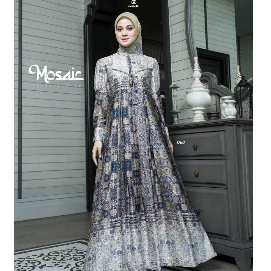 Jual Arabelle Scarf official Mosaic Series Dress Style 2 | Shopee Indonesia