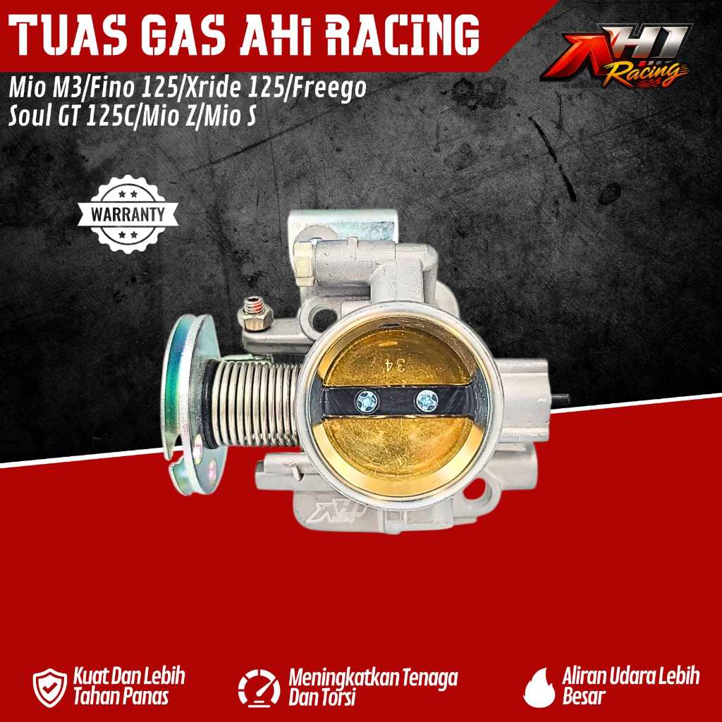 Jual TUAS GAS THROTTLE BODY TB MIO M3 MIO Z FINO 125 SOUL GT 125 XRIDE ...