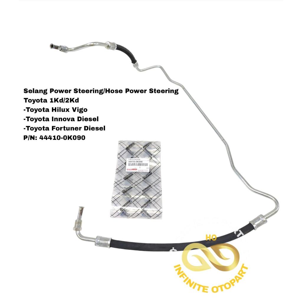 Jual SELANG HOSE POWER STEERING HILUX VIGO INNOVA DIESEL FORTUNER 1KD ...