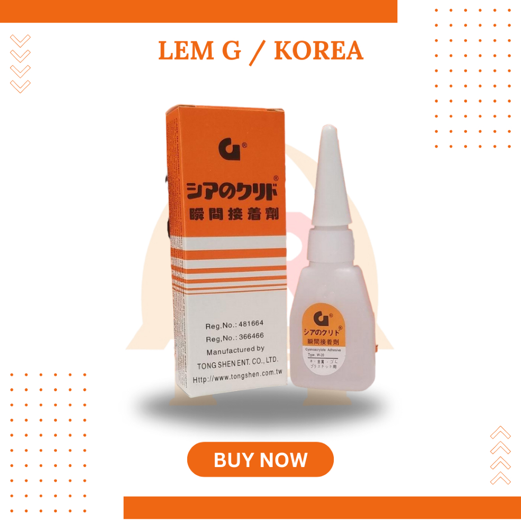 Jual LEM KOREA / LEM SERBAGUNA / LEM G | Shopee Indonesia