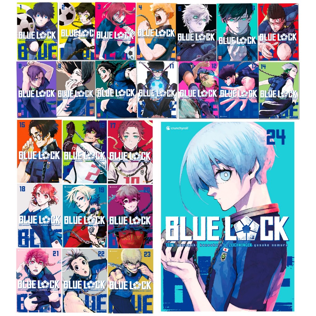Jual Blue Lock Manga Vol 1 - 31 ( English ) | Shopee Indonesia