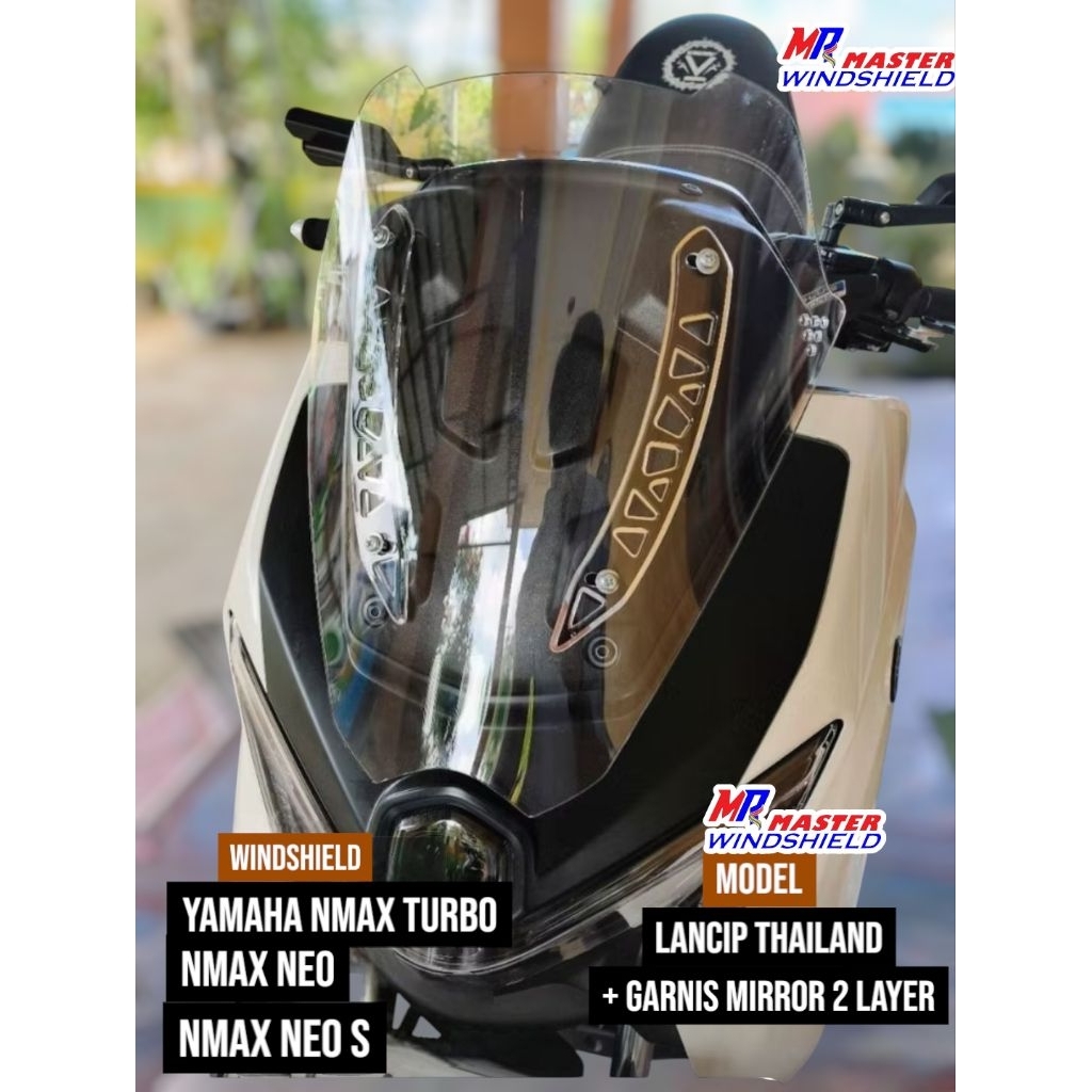 Jual Windshield Yamaha Nmax Turbo | Nmax Neo | visor Neo s | Garnis ...