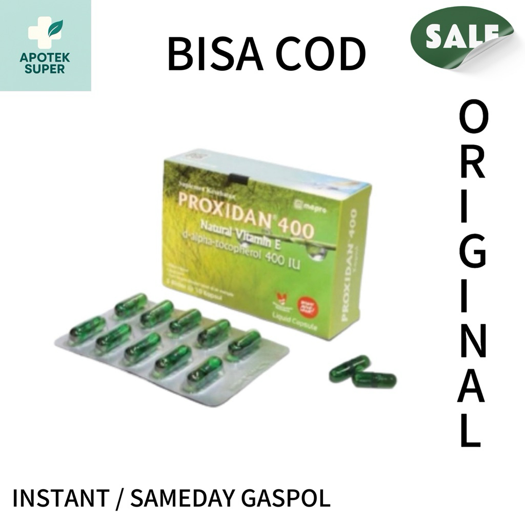 Jual Proxidan 400 Box Isi 30 Tablet Vitamin Suplemen | Shopee Indonesia