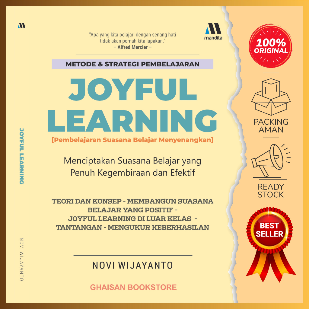 Jual BUKU JOYFUL LEARNING (Pembelajaran Suasana Belajar Menyenangkan ...