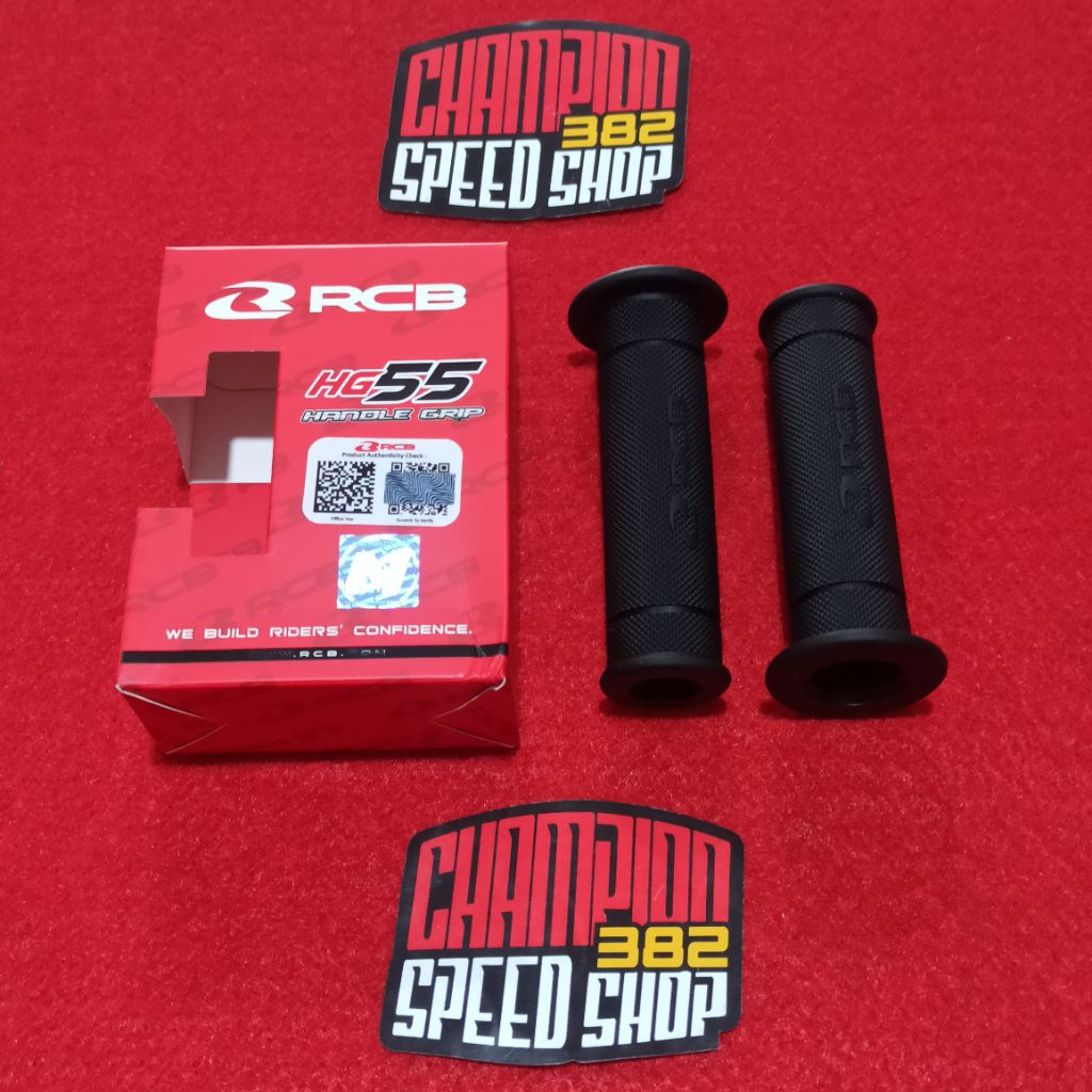 Jual Handgrip Handfat Hand Grip RCB Racing Boy HG55 HG 55 Full Black ...