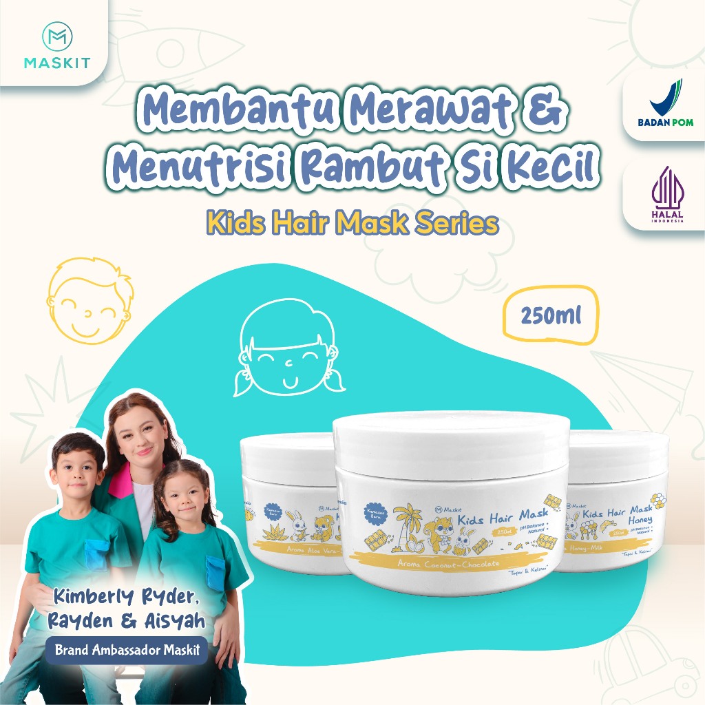 Jual Kids Hair Mask Treatment | Masker Rambut Anak | Creambath Rambut ...