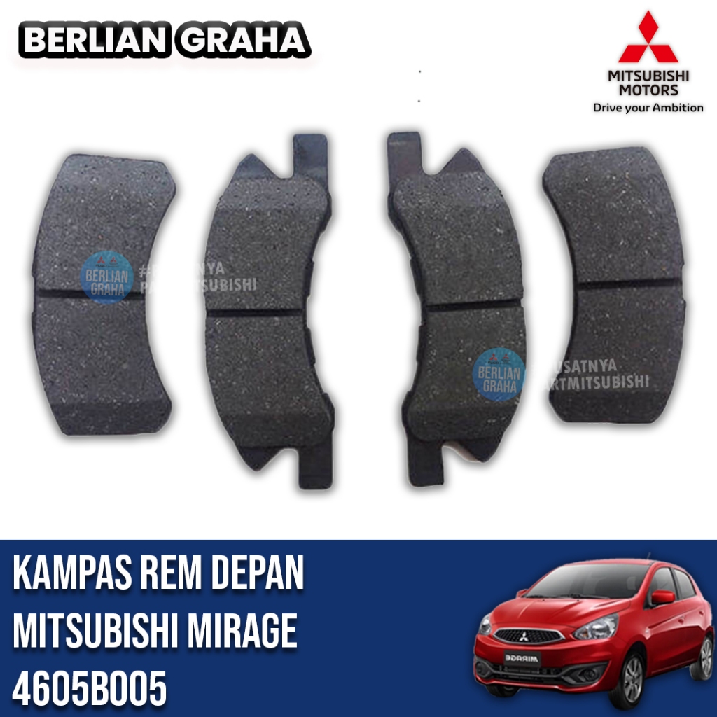 Jual Kampas Rem Depan Mitsubishi Mirage Original Mitsubishi Motors ...