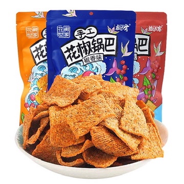 Jual 108g rice crust rice creaker cemilan jadul mala snack | Shopee ...