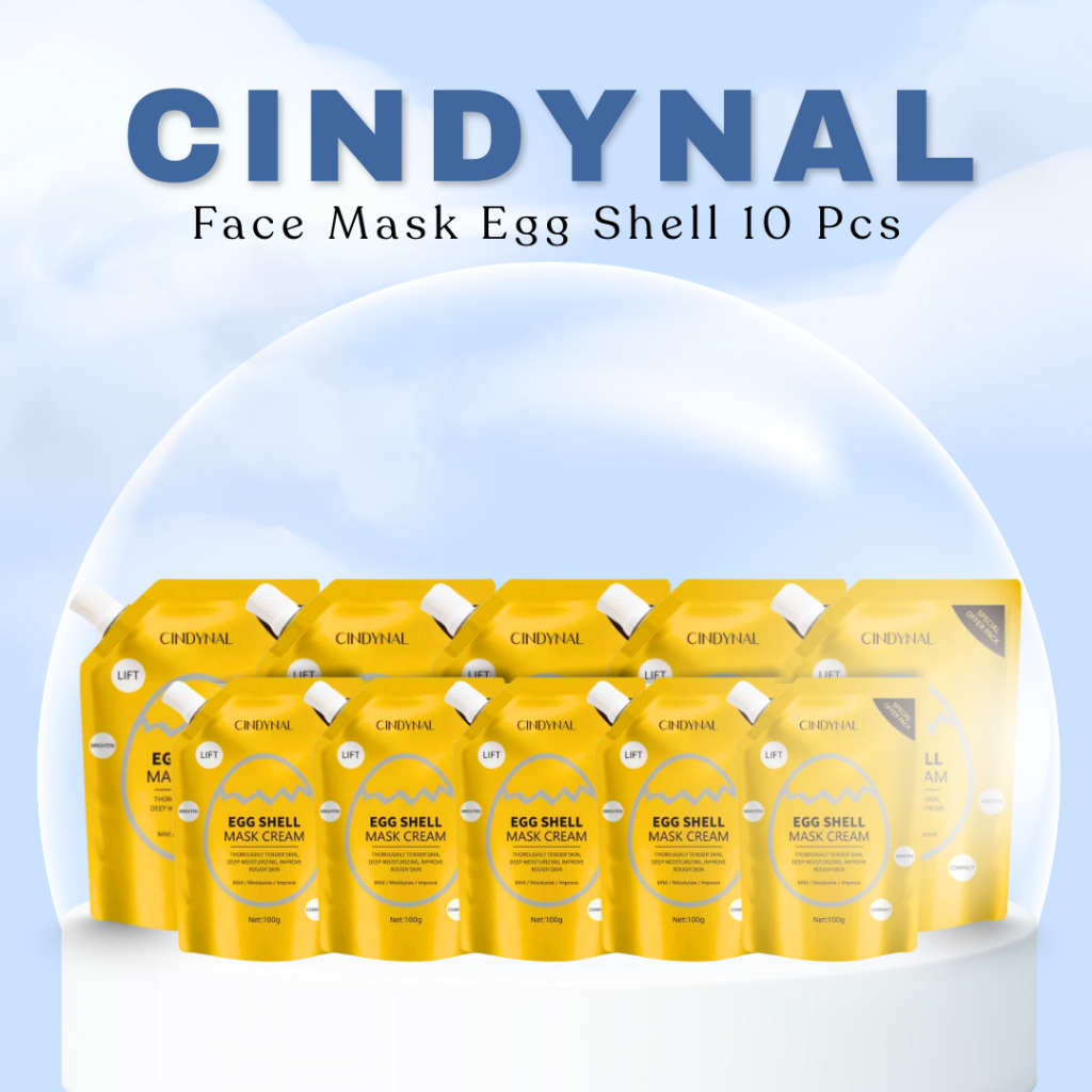 Jual CINDYNAL Eggshell Mask Gold Collagen – Membantu Mengangkat Kotoran ...