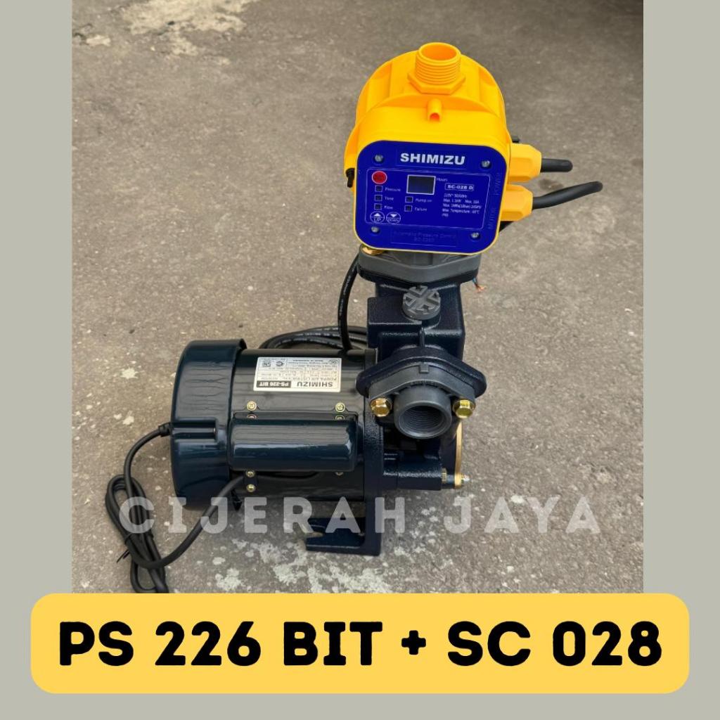Jual SHIMIZU POMPA BOOSTER PS 226BIT + PRESSURE CONTROL SC-015 / POMPA ...