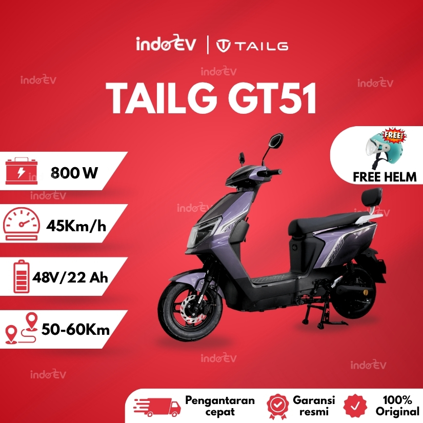Jual TAILG Sepeda listrik GT51 48v/22Ah 800W | Shopee Indonesia