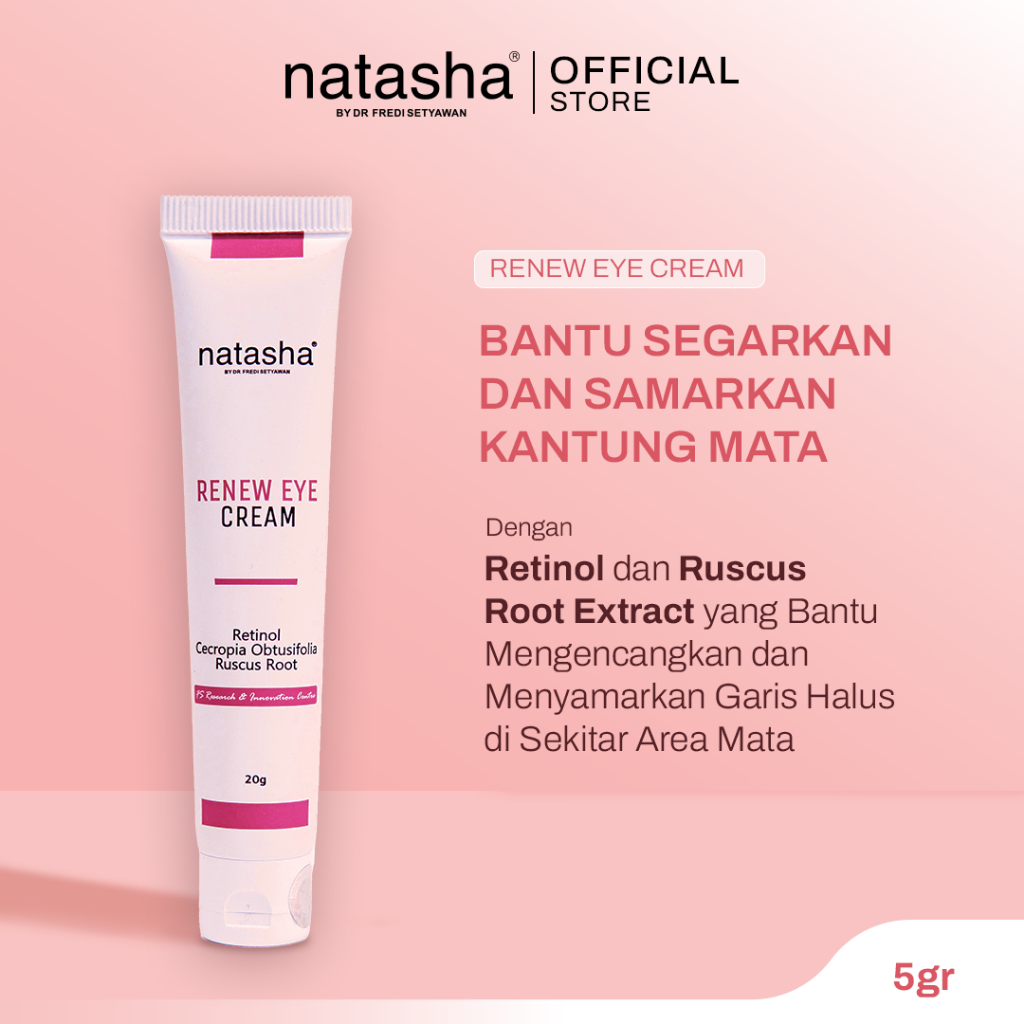 Jual Natasha by dr Fredi Setyawan Renew Eye Cream | Shopee Indonesia