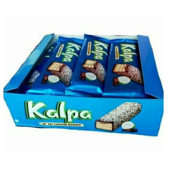 Jual KALPA WAFER COKELAT KELAPA SNACK HARGA GROSIR CEMILAN ANAK ...