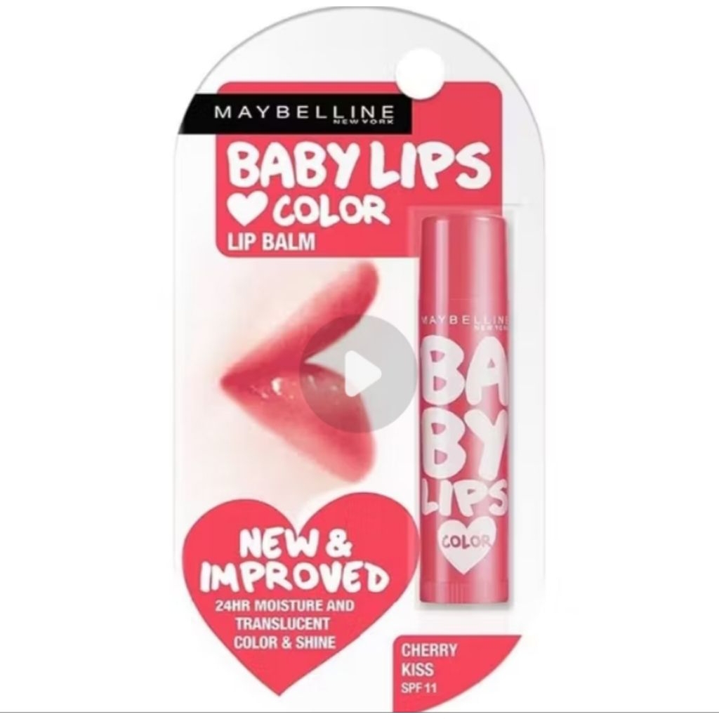 Jual Baby Lips Maybelline Color Lip Balm Spf 10 Cherry Kiss (REJECK ...