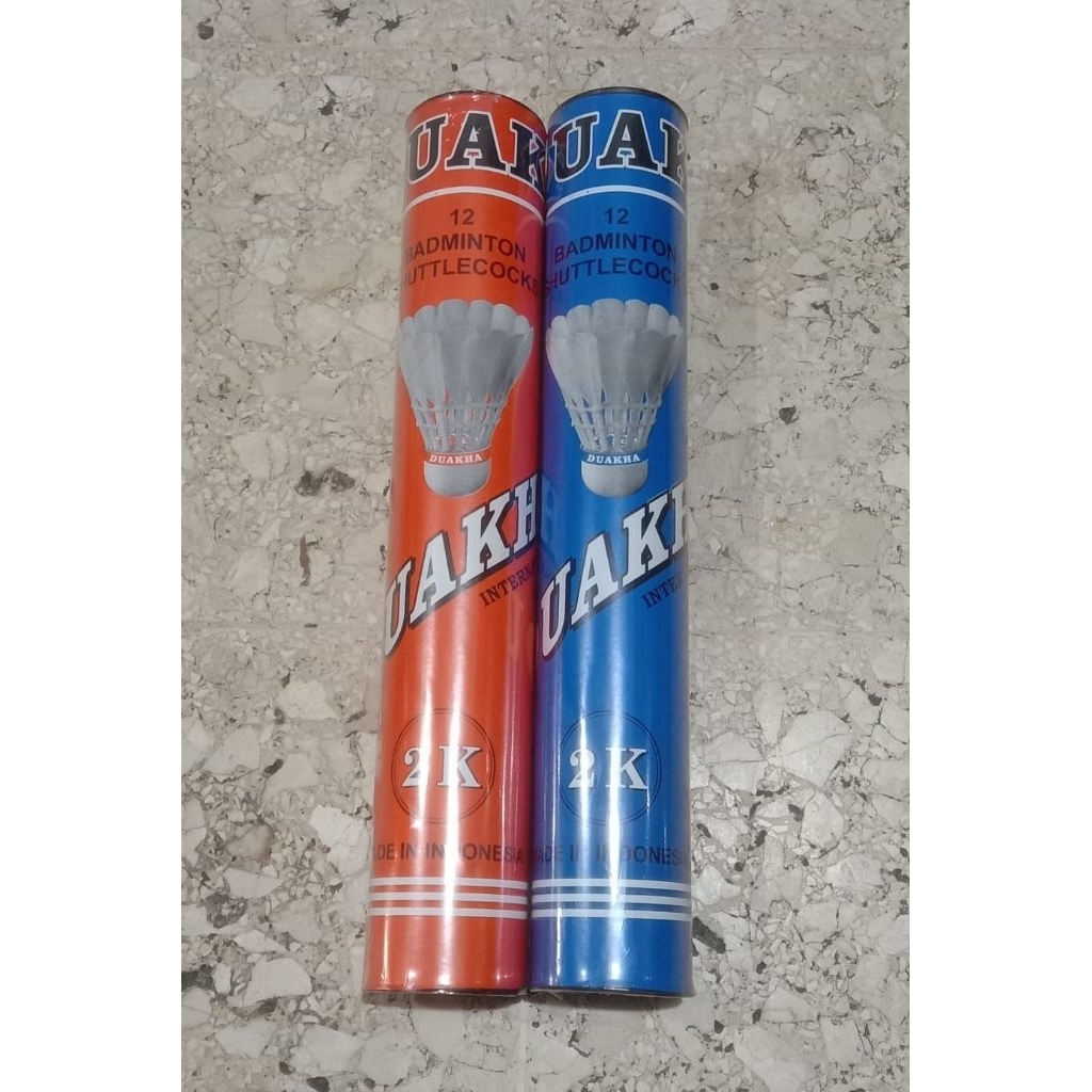 Jual Kok 2K Warna Merah/Biru (1 Pack Isi 1 Lusin (12 pcs) ) | Shopee ...