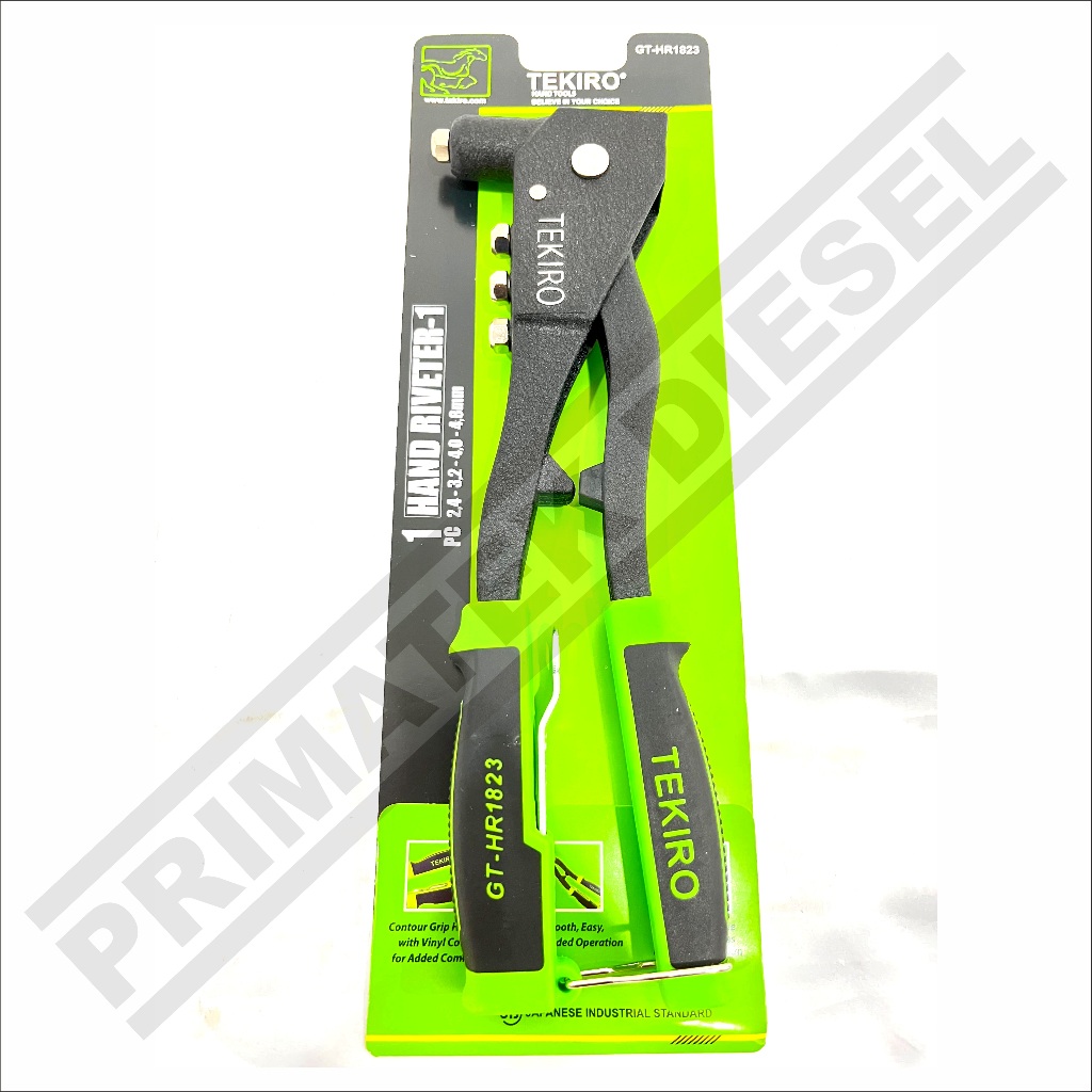 Jual (TEKIRO GT-HR1823) Tang Rivet Hitam TEKIRO GT-HR1823 / Hand Rivet ...