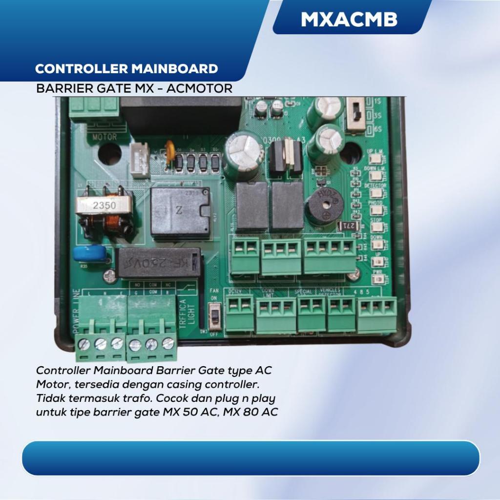 Jual Mainboard Controller Barrier Gate MX50 MX80 AC - PCB Pengganti ...