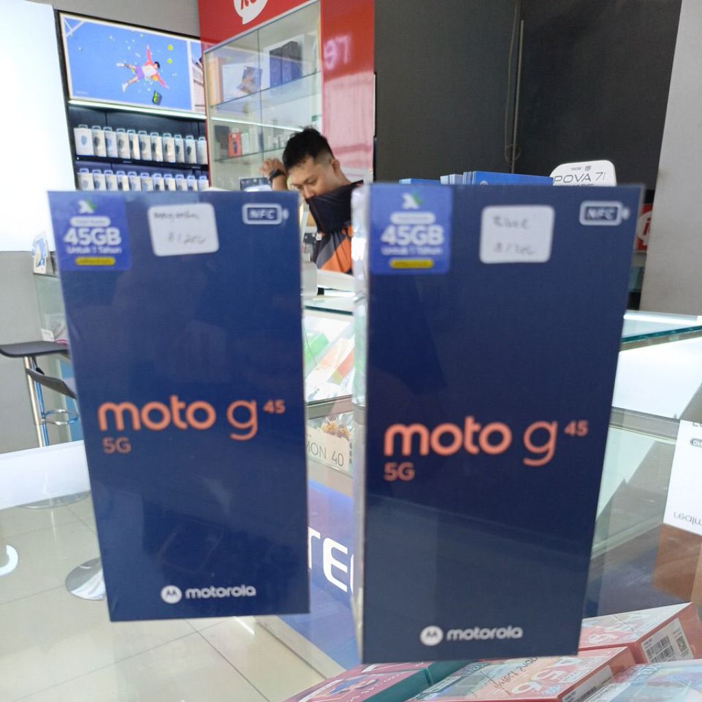 Jual motorola G45 5G ram 8/256 soc snap dragon 3 gen 6 | Shopee Indonesia