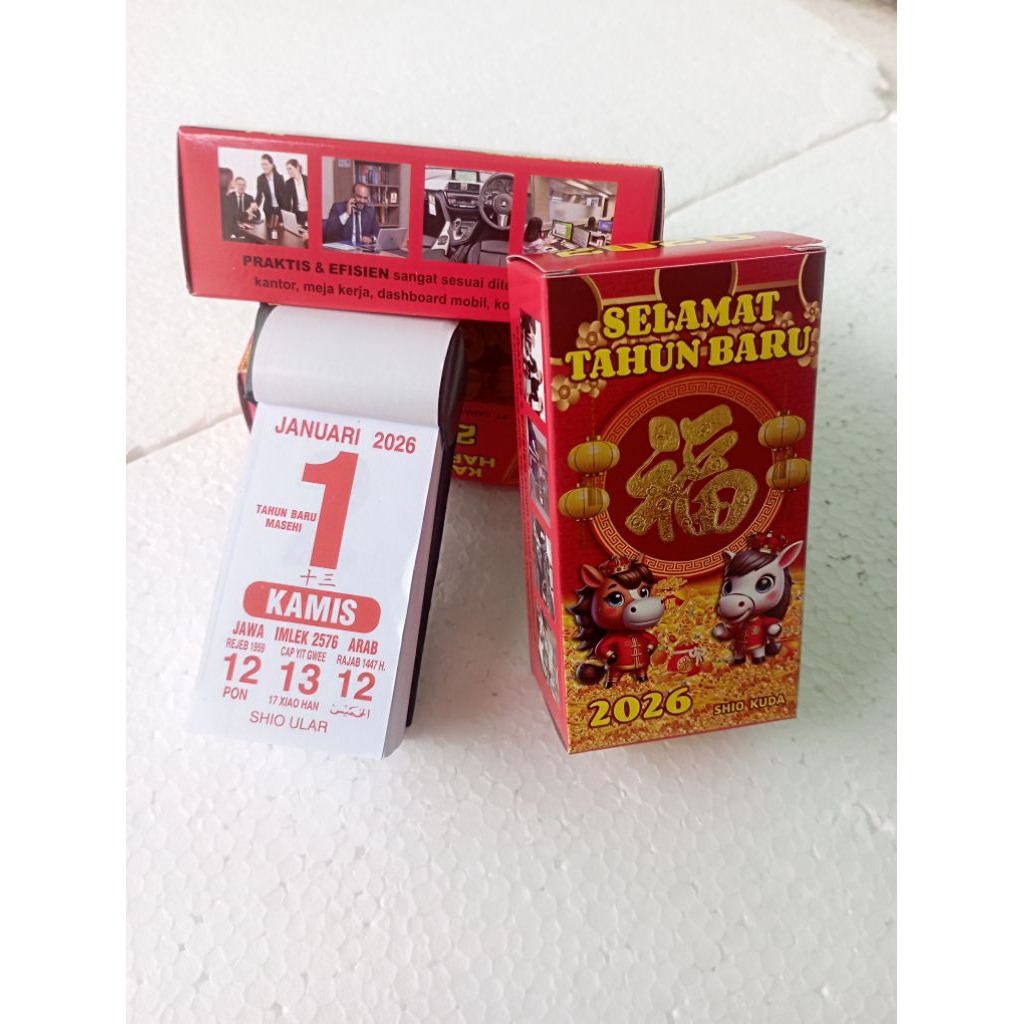 Jual Kalender Harian Sobek Mini Buat di Mobil 2026 | Shopee Indonesia