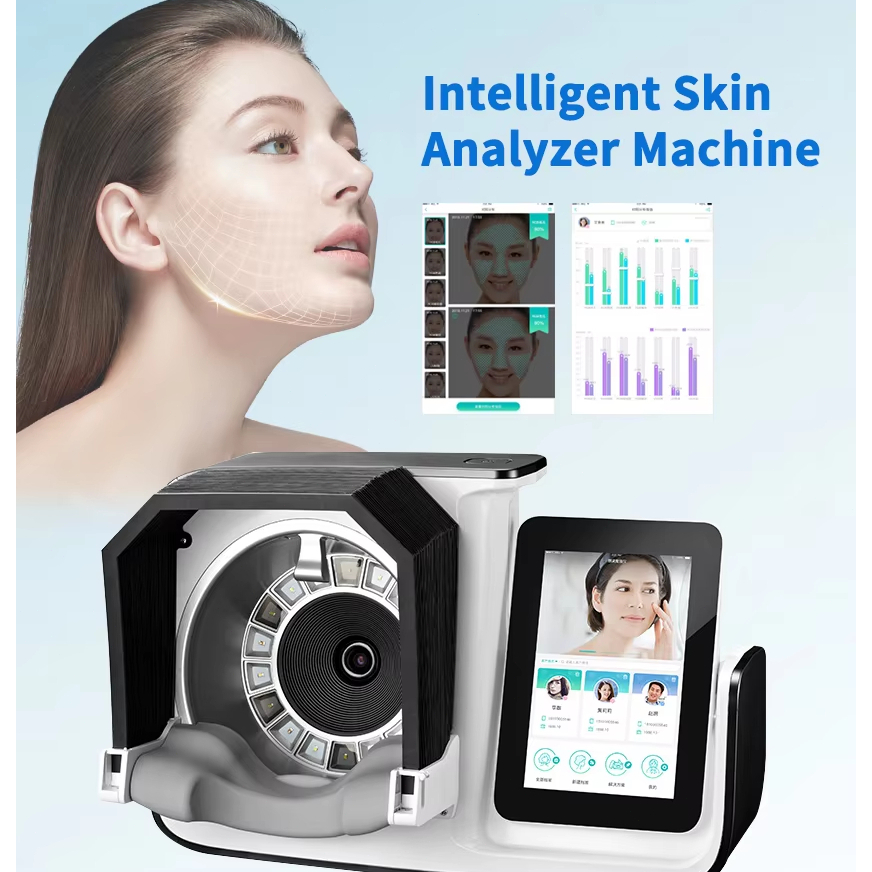 Jual Portable Intelligent M6 Skin Analyzer Machine 3D Facial Skin ...
