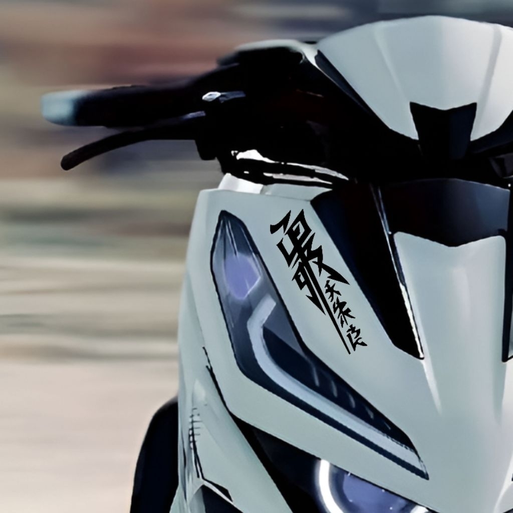 Jual Stiker cutting motor huruf kanji katakana jepang bahan berkualitas ...
