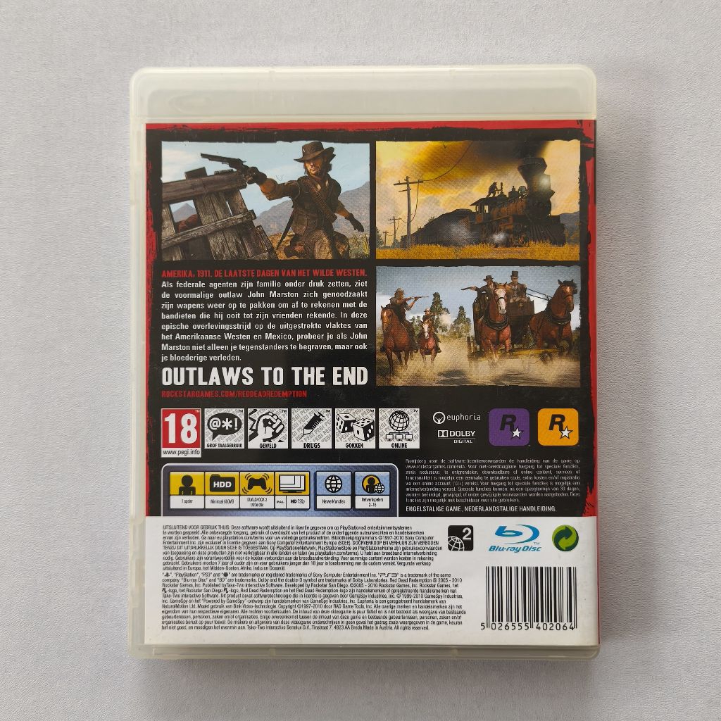 Jual PS3 BD Kaset Game Red Dead Redemption / RDR | Shopee Indonesia
