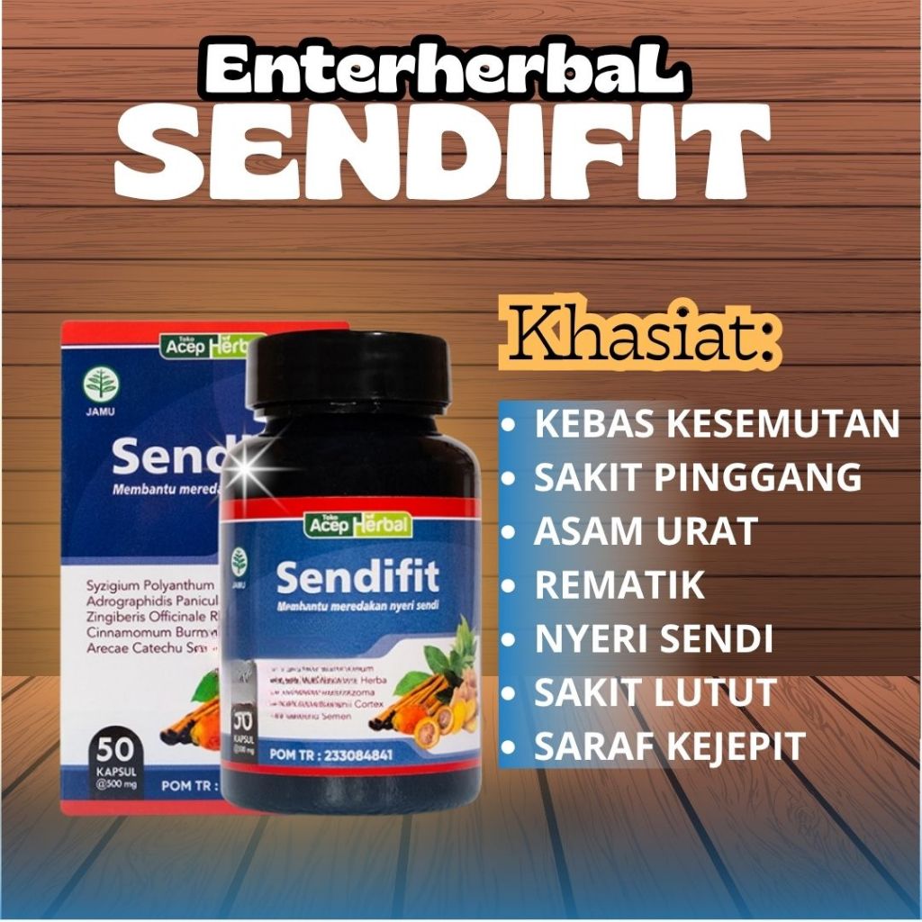 Jual Sendifit Obat Herbal Nyeri Sendi Otot Saraf Kejepit | Shopee Indonesia