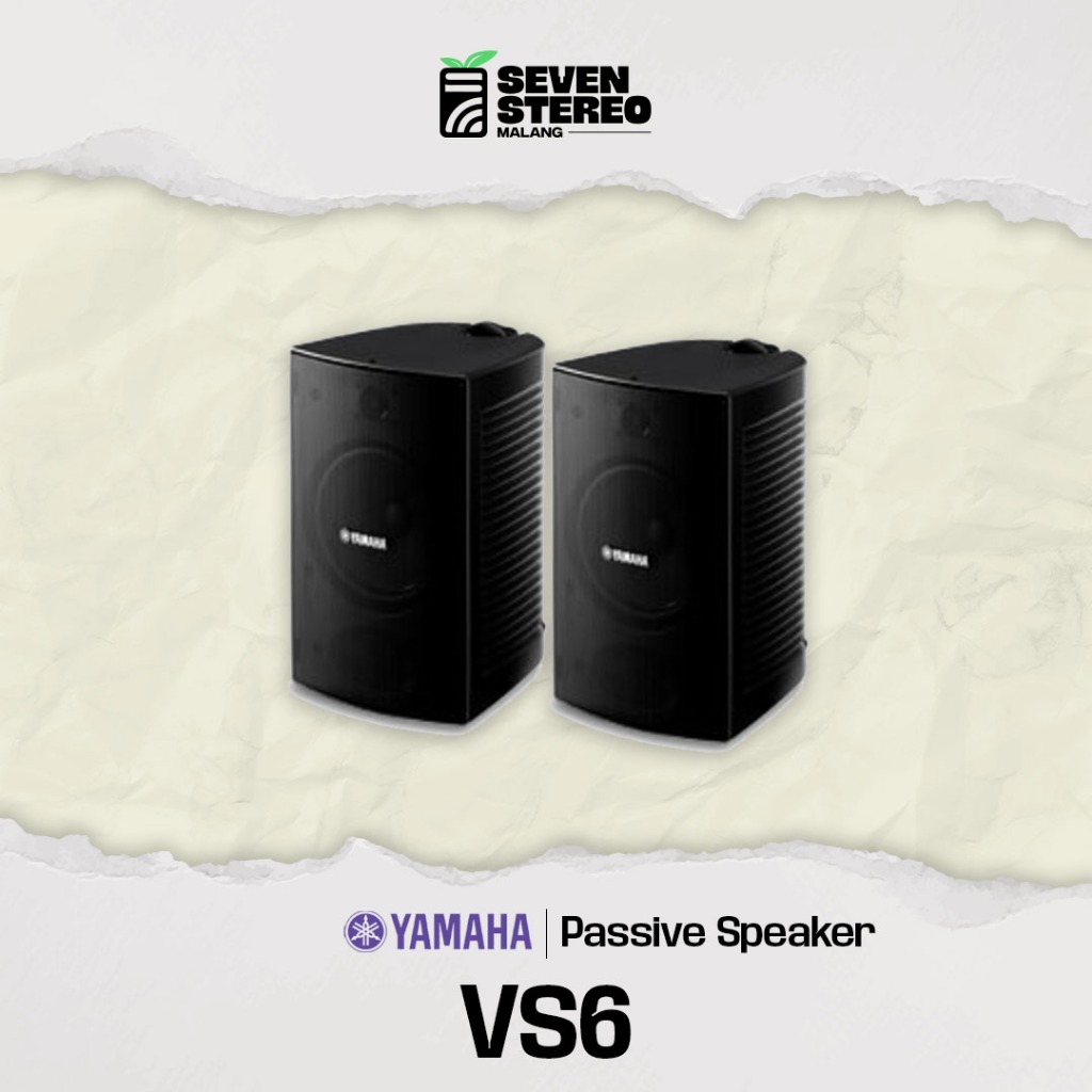 Jual Yamaha VS6 – Speaker Dinding Profesional untuk Cafe, Restoran, dan ...