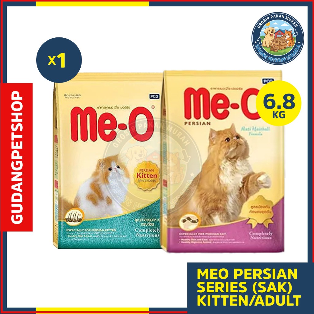 Jual Meo Persian 6,8kg - Meo Kitten persian 6,8kg - Meo Adult persian 6 ...