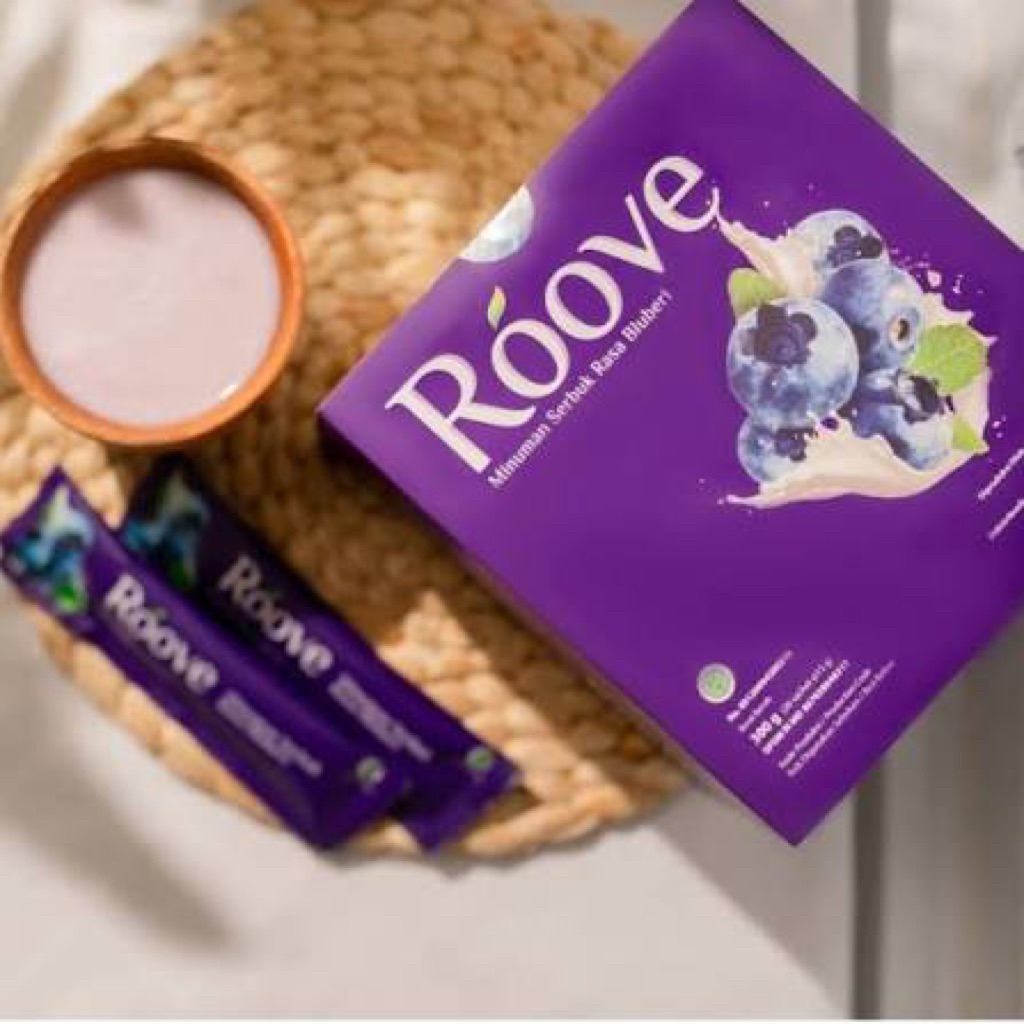 Jual ROOVE COLLAGEN BULUEBERRY DRINK SACHET ROVEE MINUMAN SUPLEMEN ...