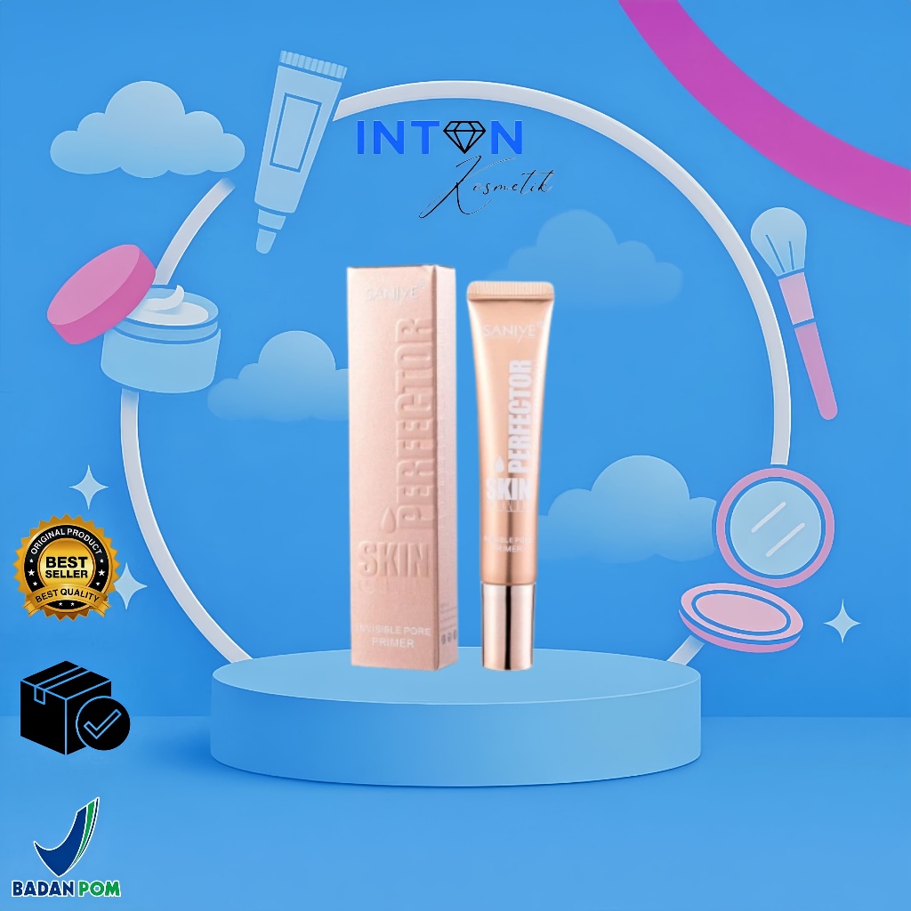 Jual SANIYE Primer Cream Skin Perfect Makeup Base Tahan Lama Invisible ...