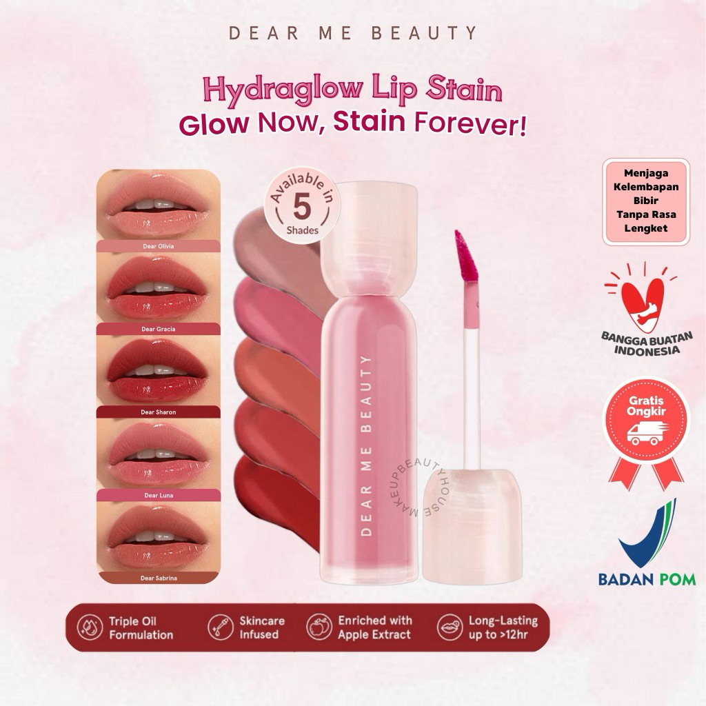 Jual Dear Me Beauty Hydraglow Lip Stain | Shopee Indonesia