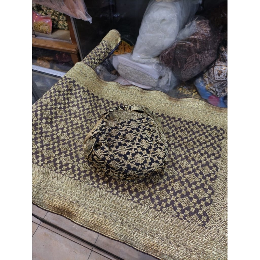 Jual Custome Songket Pandai sikek ready to wear + saluak datuak ...