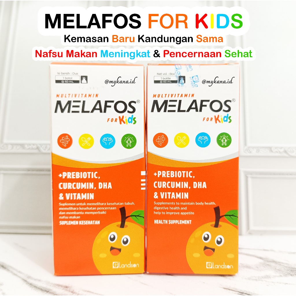 Jual Melafos Sirup 60 ml Multivitamin Nafsu Makan Anak & Pencernaan ...