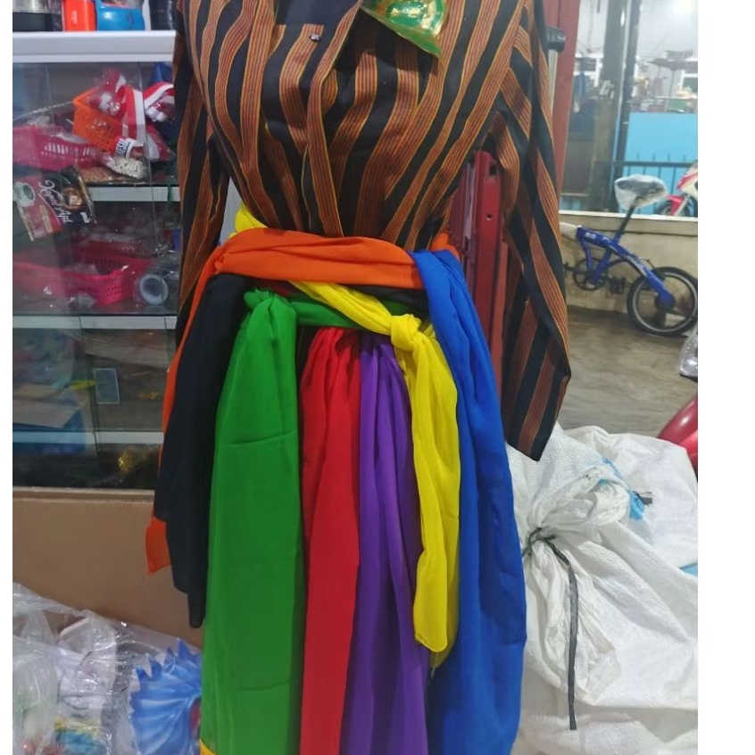 Jual Selendang Tari Polos Warna Warni Ukuran Anak dan Dewasa | Shopee ...