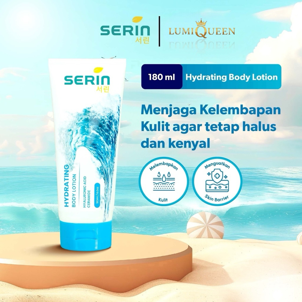 Jual [ 11.11 READY ] SERIN Body Lotion Hydrating 180 ml | Pelembab ...