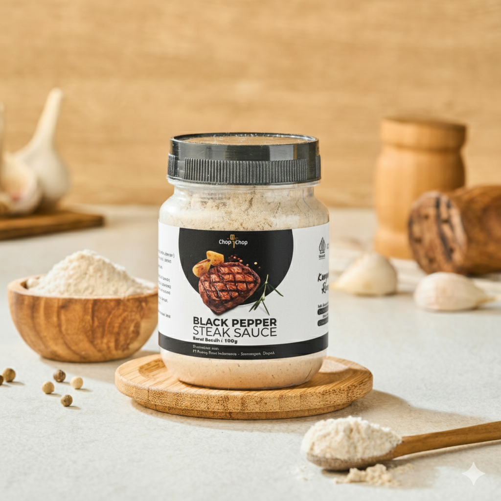 Jual Chop Chop Black Pepper Steak Sauce 100g | Shopee Indonesia