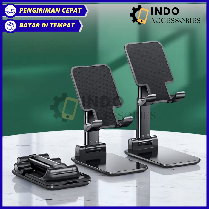 Jual Phone Holder / Stand Holder HP Handphone di Meja HD-23 Model Lipat ...