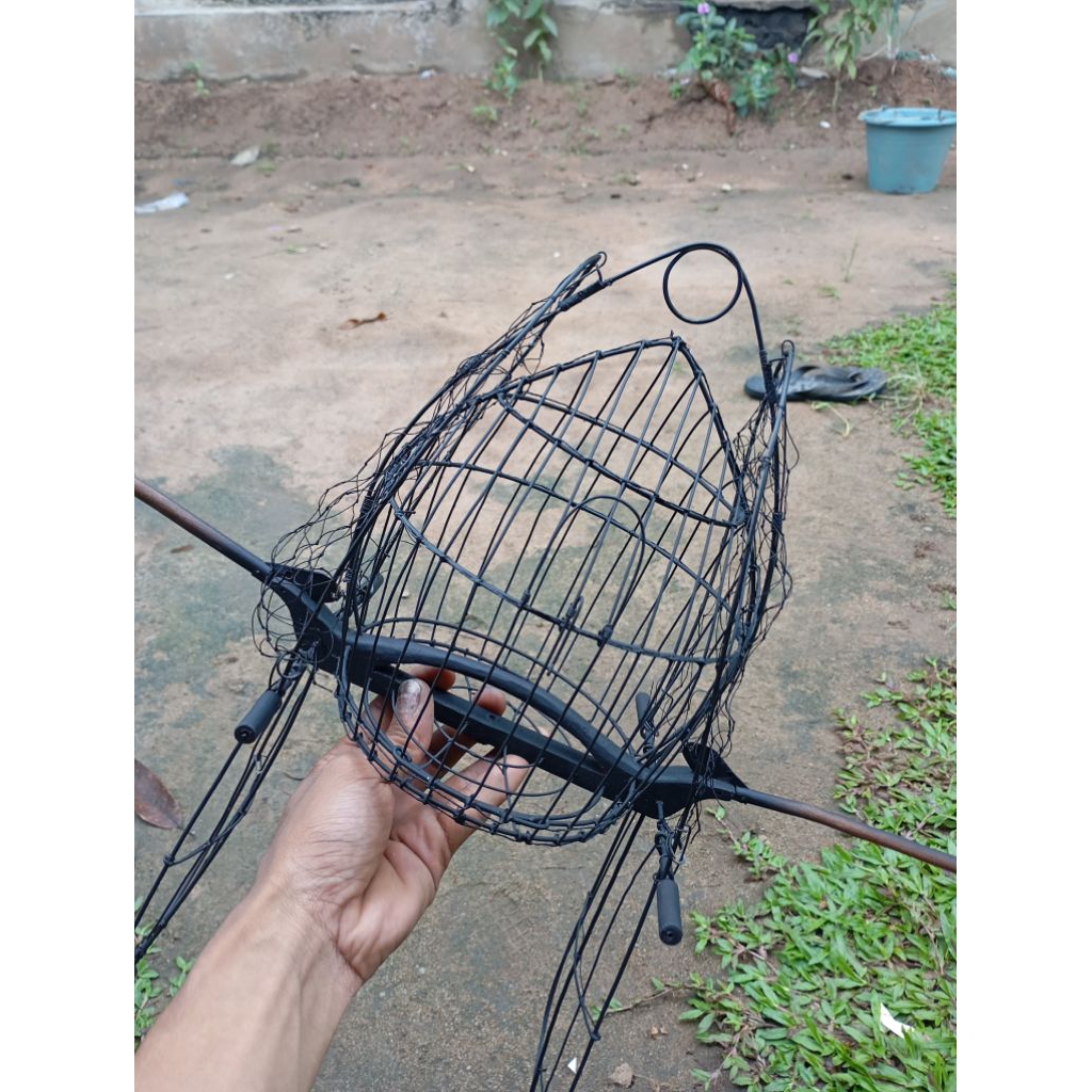Jual sangkar jebakan / jerat burung doble trap otomatis /perangkap ...