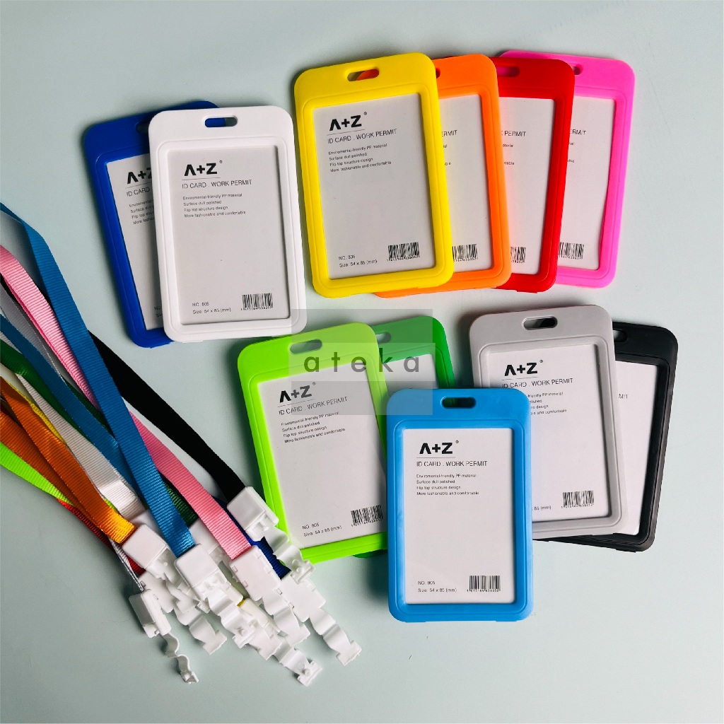 Jual Id Card Set Double Side + Tali | Lanyard Set Double Side | Tempat ...