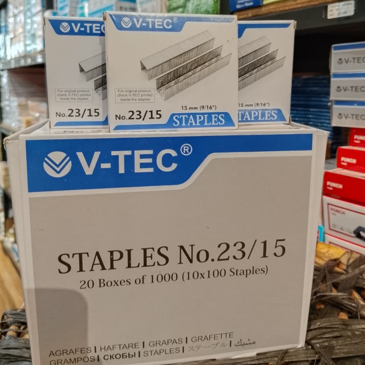 Jual V-TEC ISI STAPLES 23/15 15MM (9/16") | Shopee Indonesia