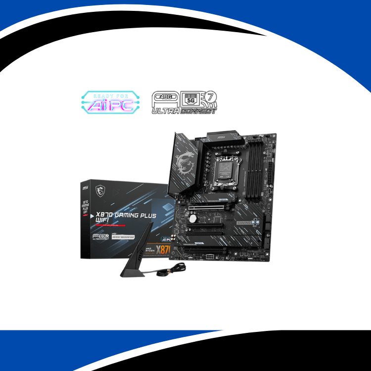 Jual MSI X870 GAMING PLUS WIFI | Motherboard AMD X870 AM5 DDR5 ATX ...
