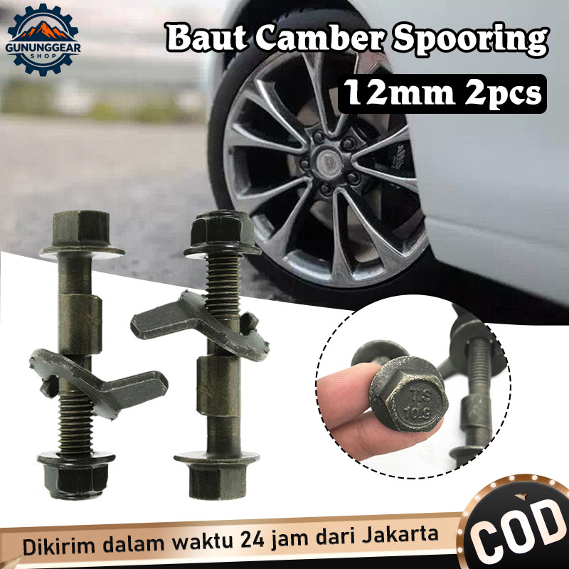 Jual 2pcs Baut Camber 12mm Baut Spooring Baut Cember Mobil Fabulous ...