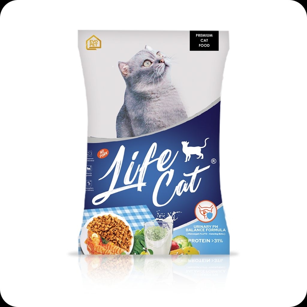 Jual Life Cat Food Dry 20kg - Life Cat Karungan 20kg | Shopee Indonesia