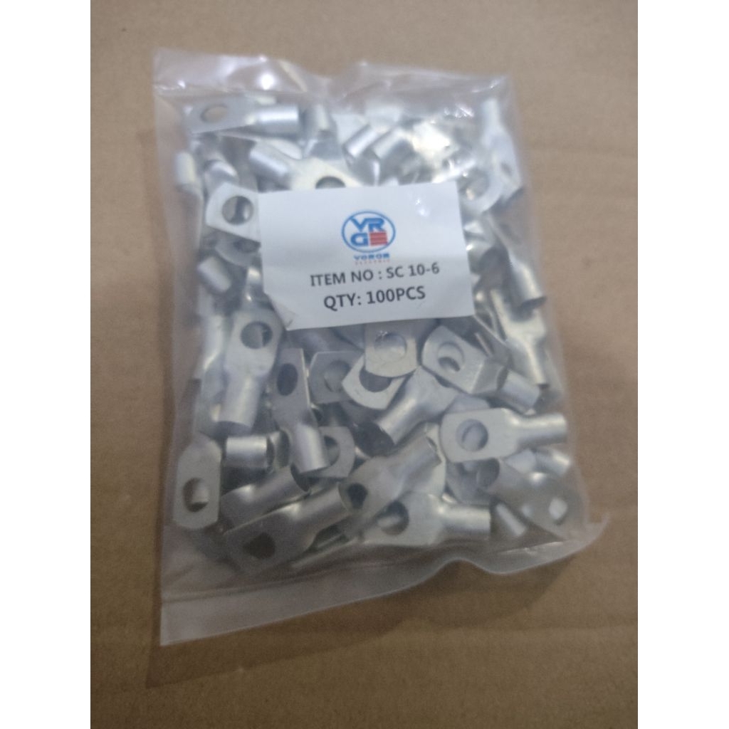 Jual Skun Kabel SC-10 isi 100 pcs / 1 packTembaga doff Scun Cable LUG ...