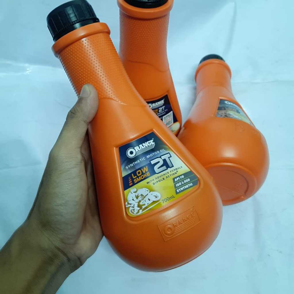 Jual Oli Samping Orange 2T 700ml Stok Terbatas | Shopee Indonesia